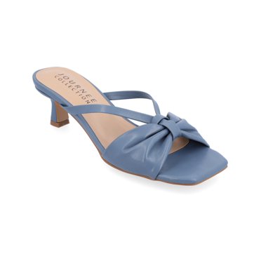 Journee Collection Womens Luela Pointed Toe Mid Heel Pumps - Walmart.com