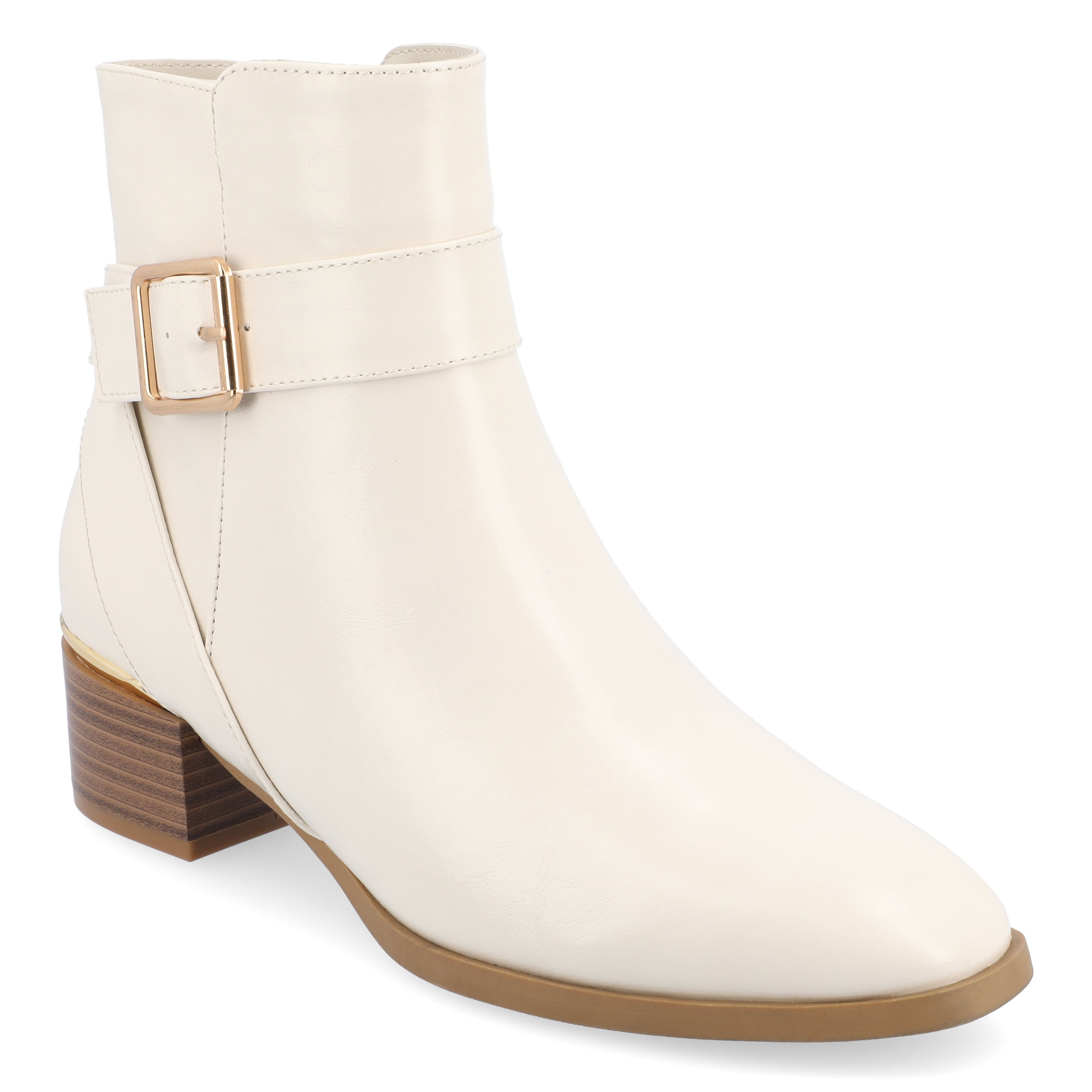 Journee Collection Womens Tru Comfort Foam Elley Stacked Block Heel ...