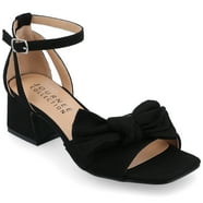 Journee Collection Womens Jennifer Kitten Heel Ankle Strap Open Toe ...