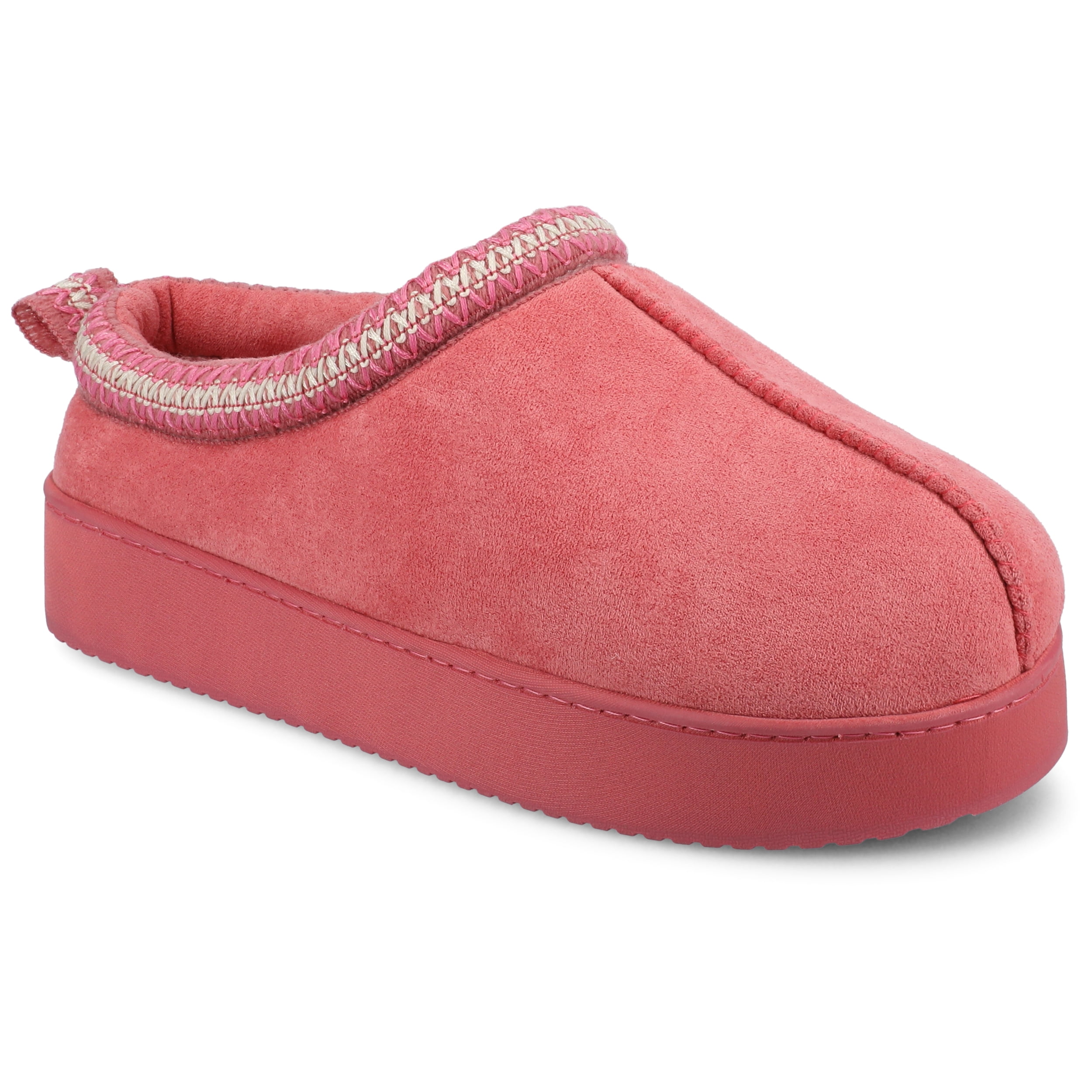Journee Women's Connway Slip On Round Toe Cushioned Clog Slippers ...