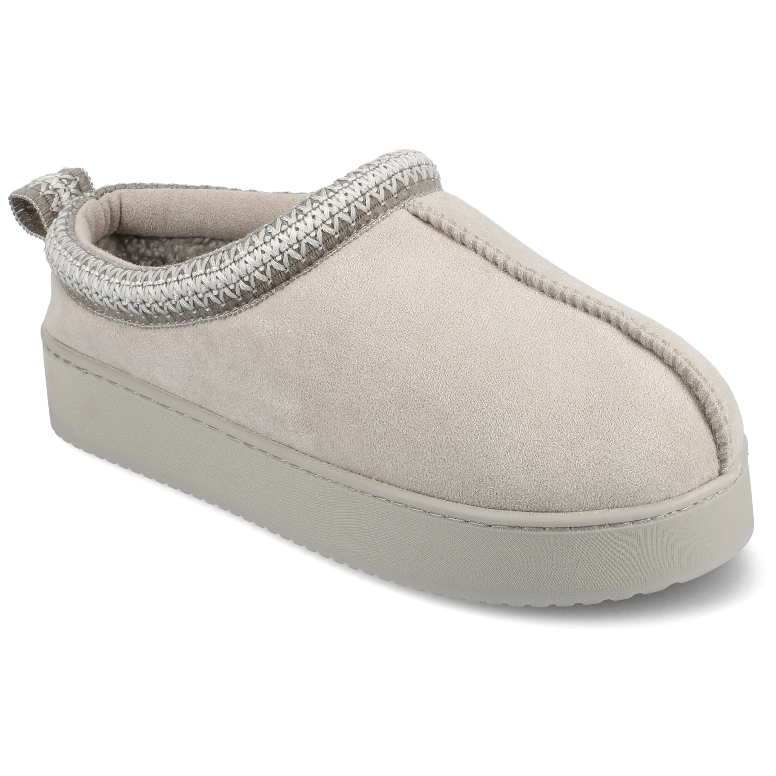 Journee Women's Connway Slip On Round Toe Cushioned Clog Slippers ...