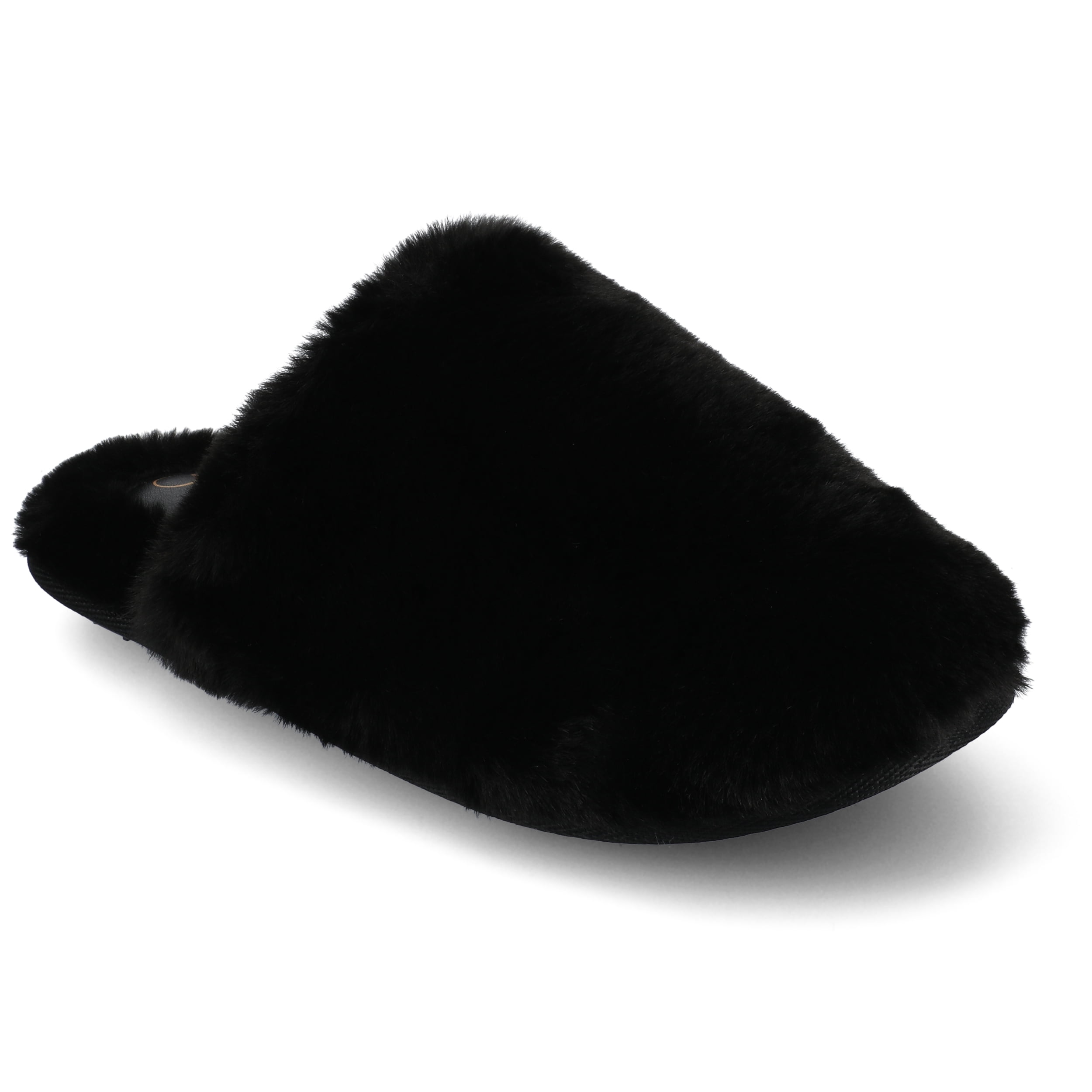 Journee Women's Jayde Soft Plush Round Toe Cushioned Scuff Slippers ...