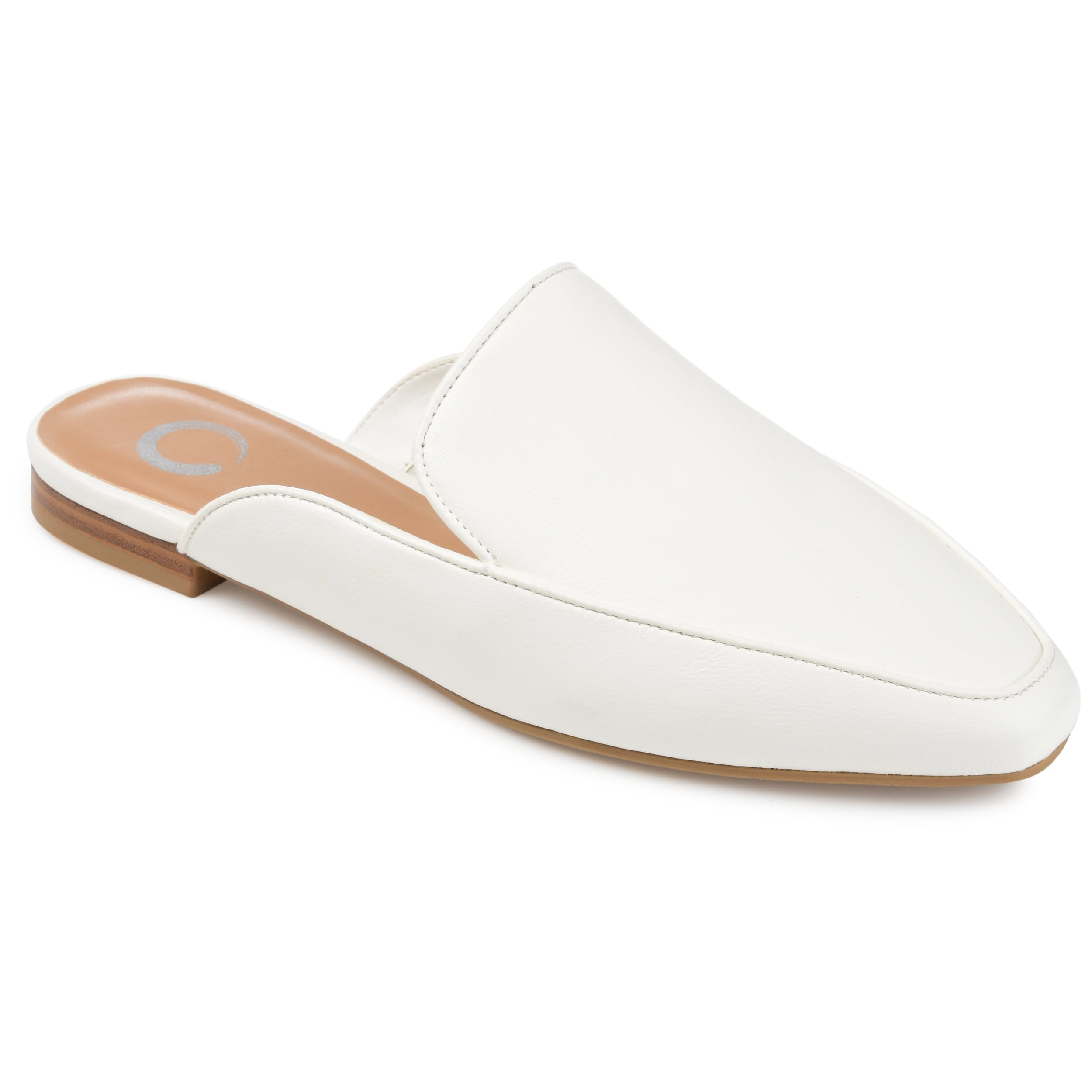 Journee Womens Akza Slip On Square Toe Mules Flats, Widths Available ...