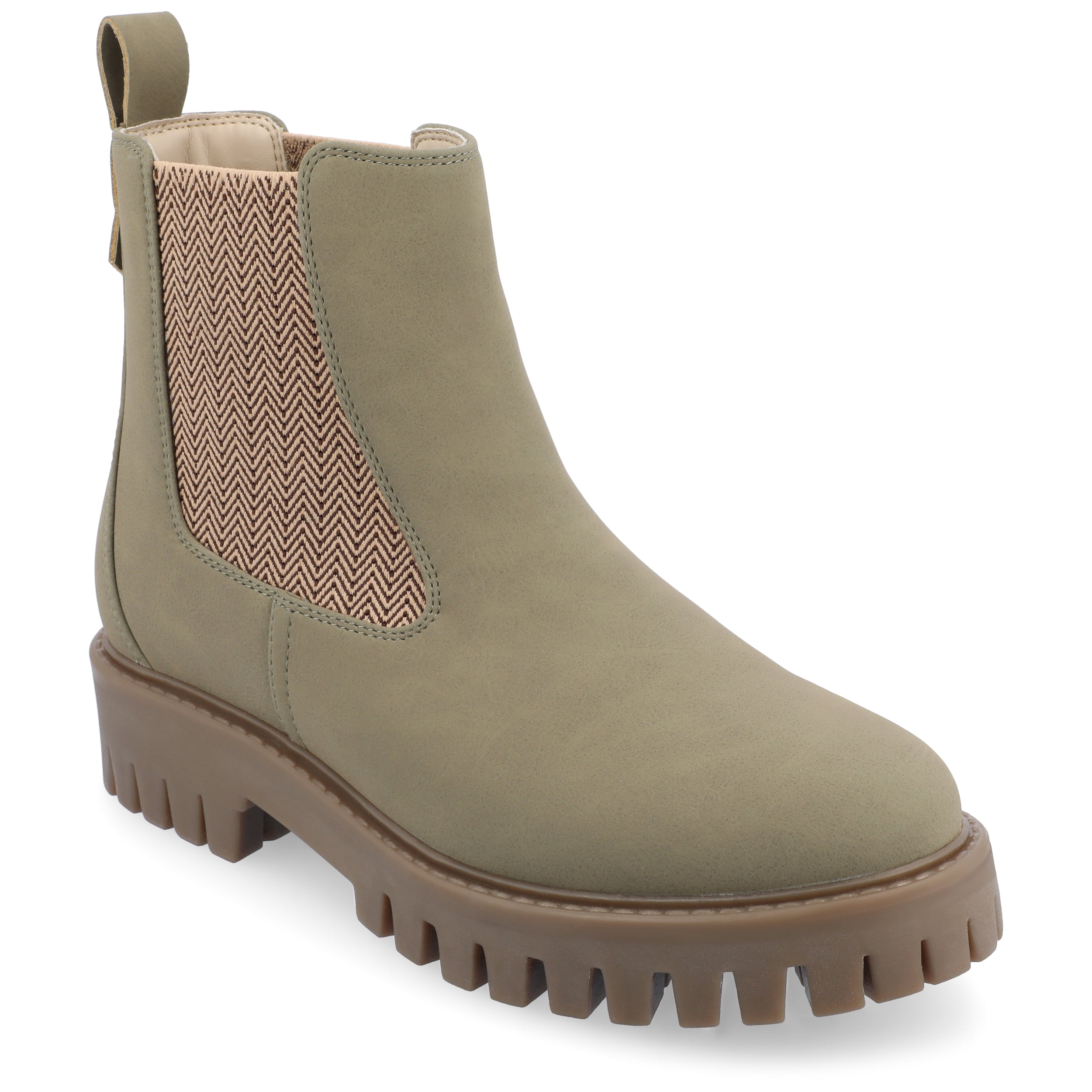 Journee Womens Alara Tru Comfort Foam Wide Width Chelsea Pull On ...