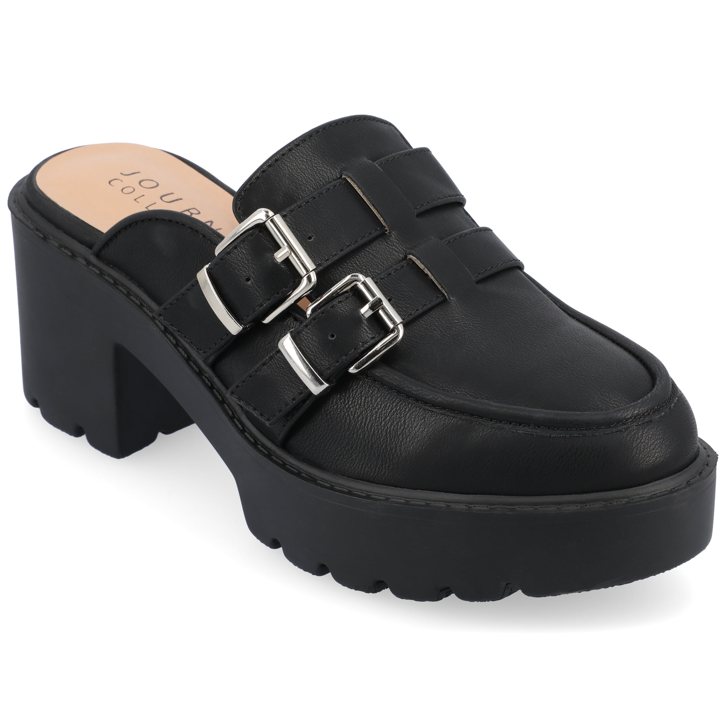 Journee Womens Brydie Light Weight Platform Slip On Loafer - Walmart.com