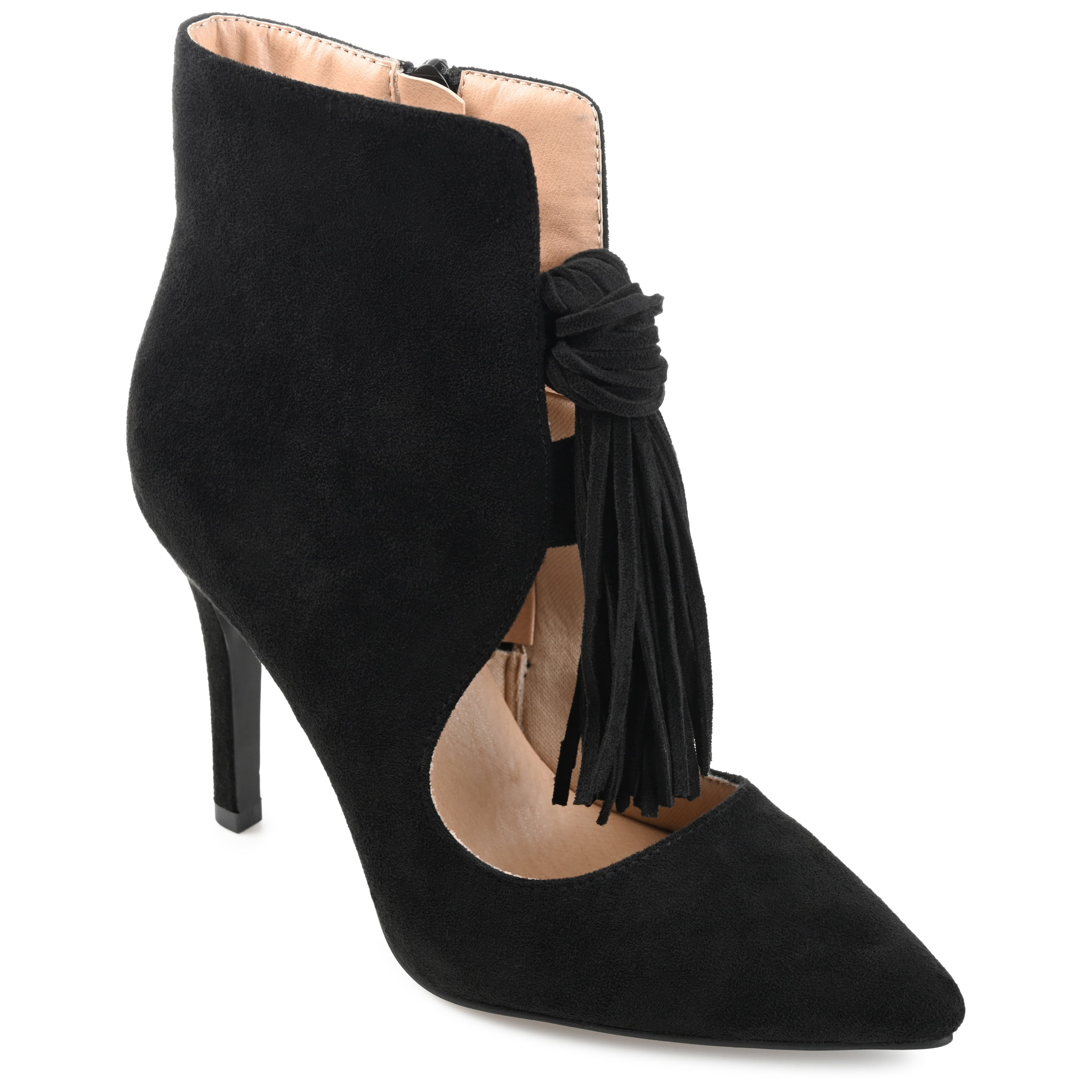 Journee Womens Cameron Pointed Toe Stiletto Ankle Booties - Walmart.com
