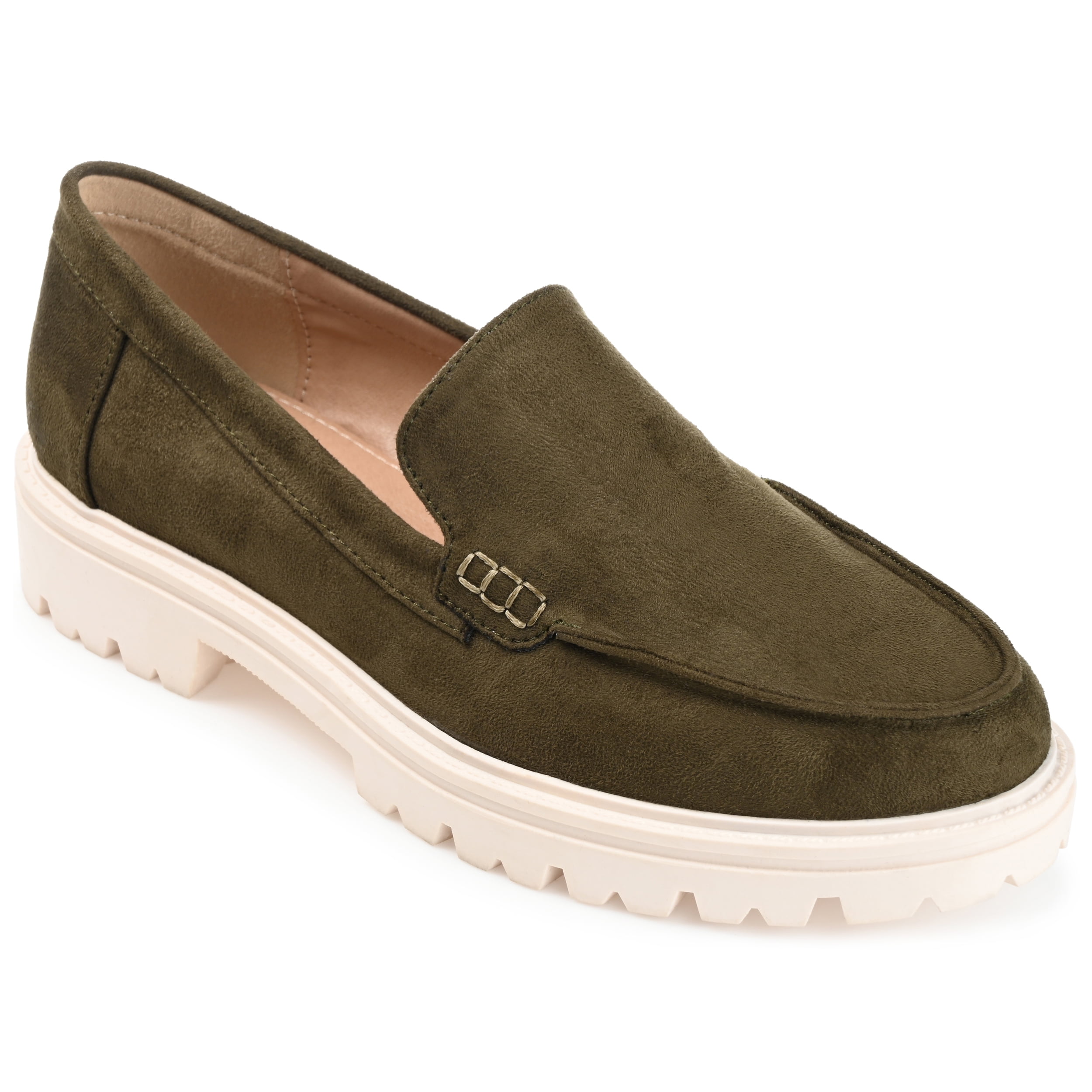 Journee Womens Erika Narrow Width Slip On Loafer - Walmart.com