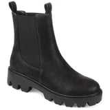 Journee Womens Ivette Pull On Block Heel Booties - Walmart.com