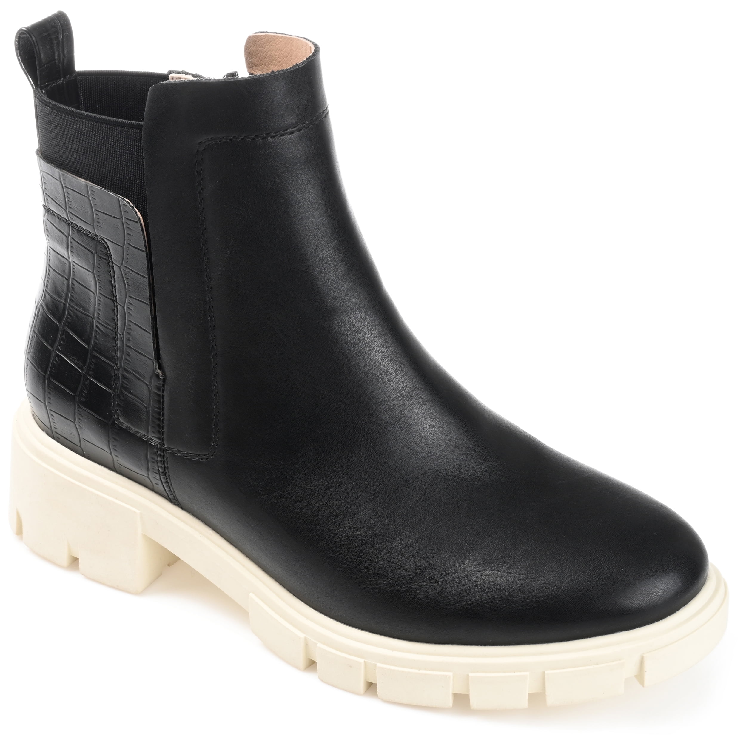 Journee Womens Jeeva Tru Comfort Foam Inside Zip Block Heel Booties ...