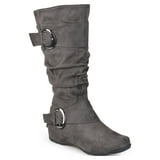 Journee Womens Jester-01 Extra Wide Calf Hidden Wedge Riding Boots ...