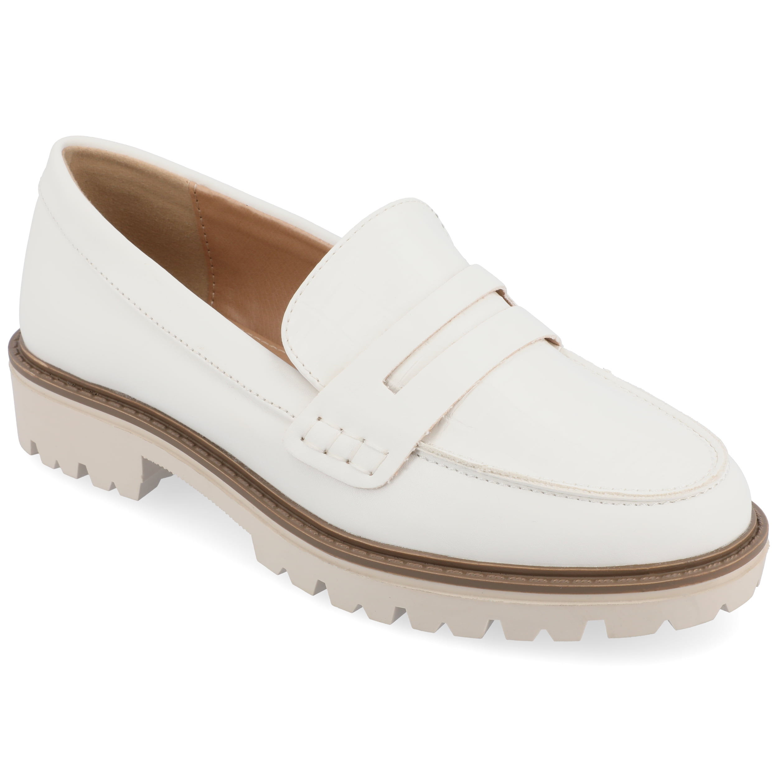 Journee Womens Kenly Narrow Width Slip On Round Toe Loafer - Walmart.com