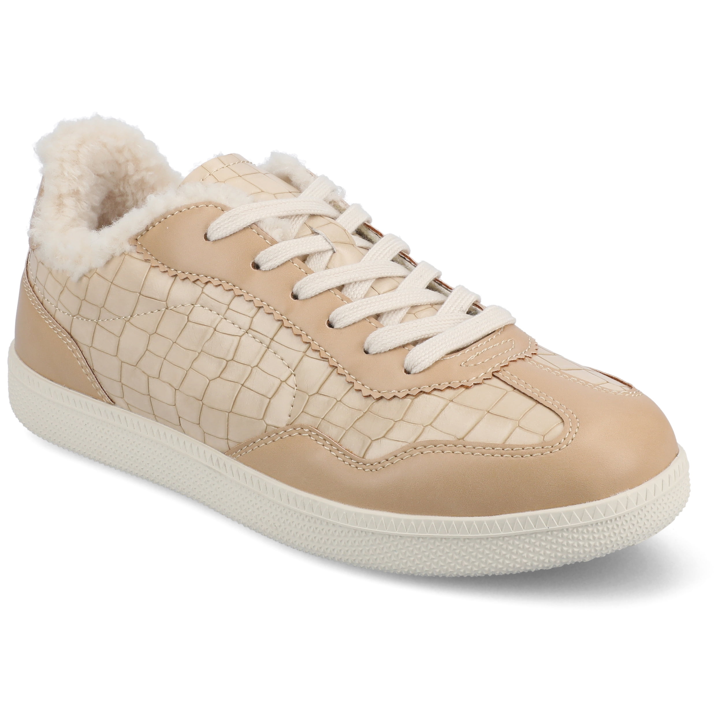 Journee Womens Lummie Casual Lace Up Sneakers - Walmart Business Supplies