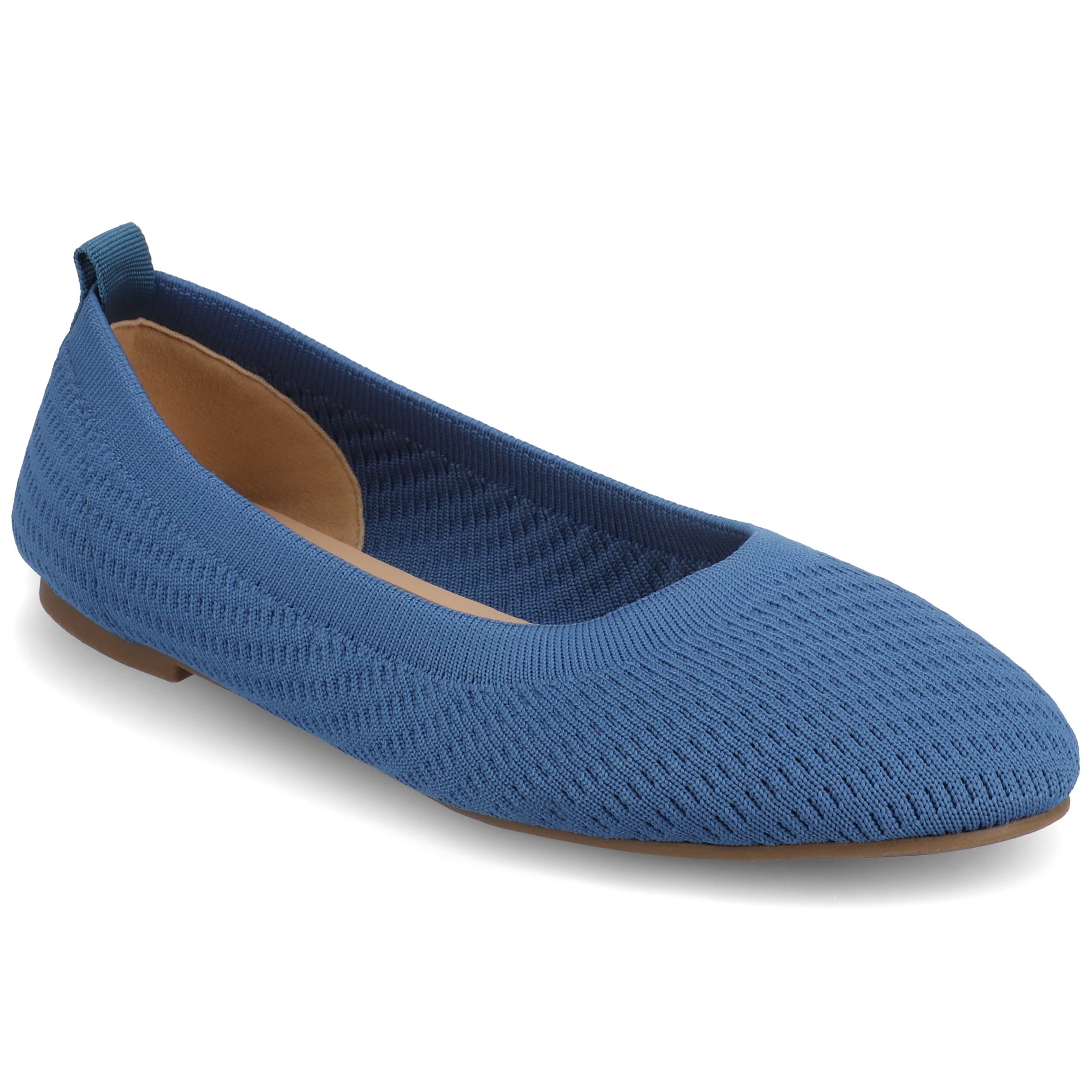 Journee Womens Maryann Slip On Round Toe Ballet Dress Flats, Widths Available - Walmart.com
