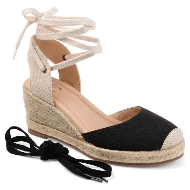 Journee Womens Monte Tru Comfort Foam Wide Width Wedge Heel Espadrille ...