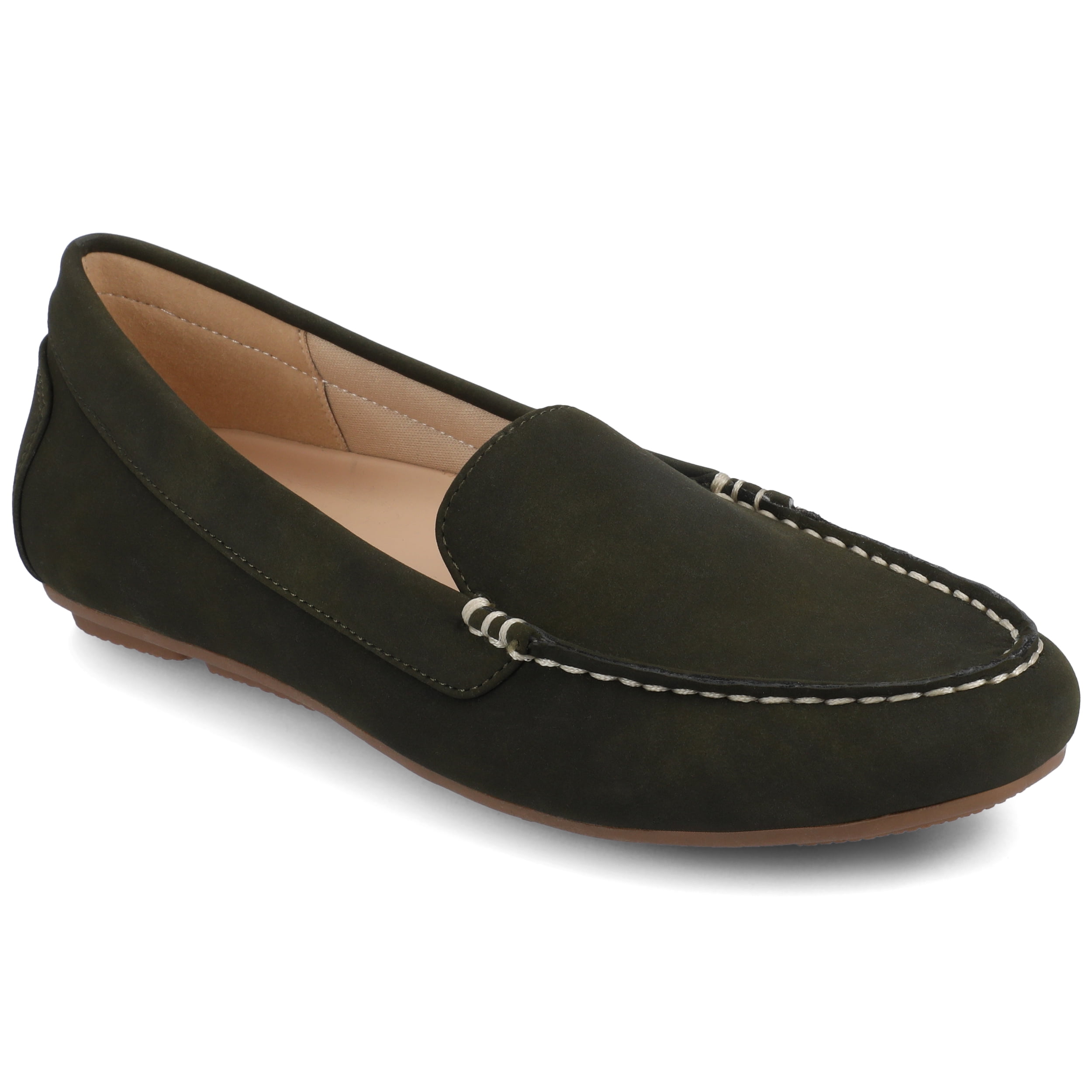 Journee Womens Oreta Light Weight Flexible Round Toe Comfort Driving ...