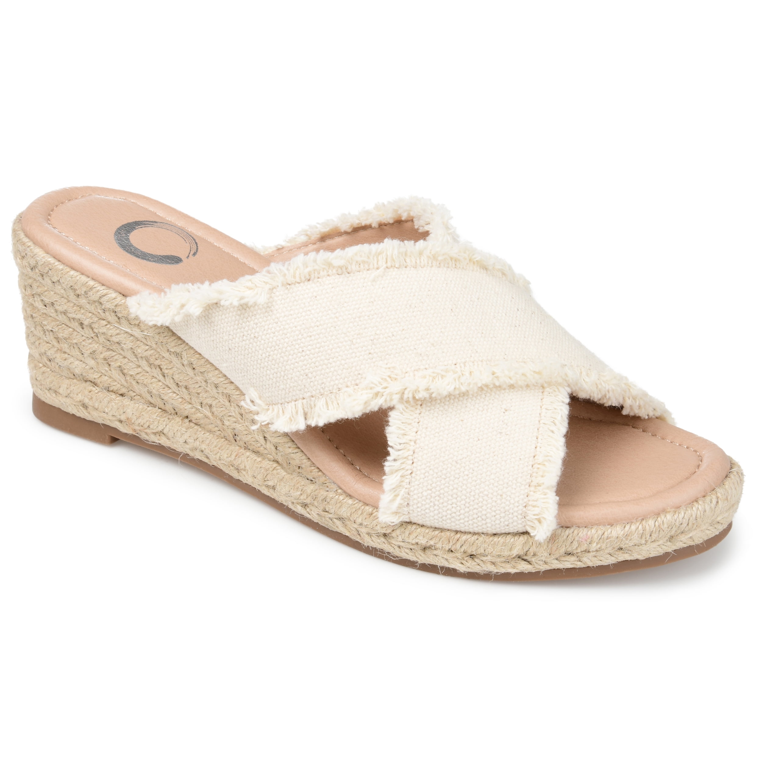 Journee Womens Shanni Tru Comfort Foam Wedge Heel Espadrille Sandals ...
