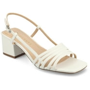 Journee Collection Jennifer Ankle Strap Sandals - Walmart.com