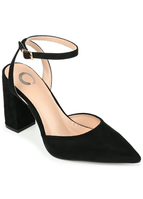 Journee Womens Foster Tru Comfort Foam Wide Width Almond Toe Block Heel ...