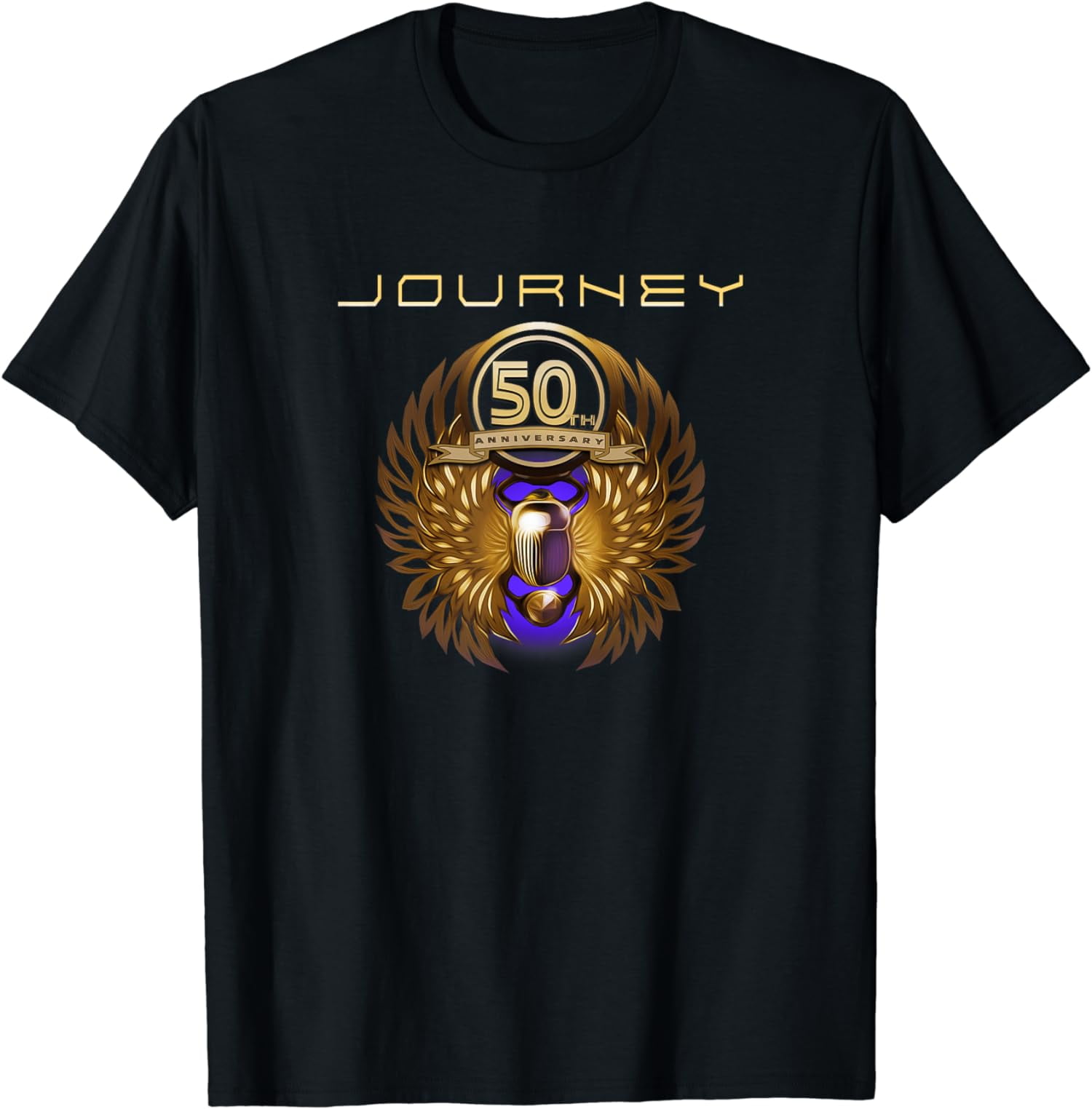 Journey 50th Anniversary Tour T-Shirt - Walmart.com