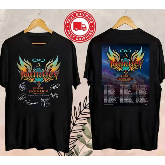 Journey Band Final Frontier Tour 2026 Signature T-Shirt FAST SHIP ...