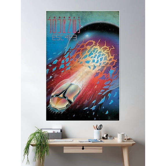 Journey Escape Poster Wall Art Modern Wall Decor For Living Room ...