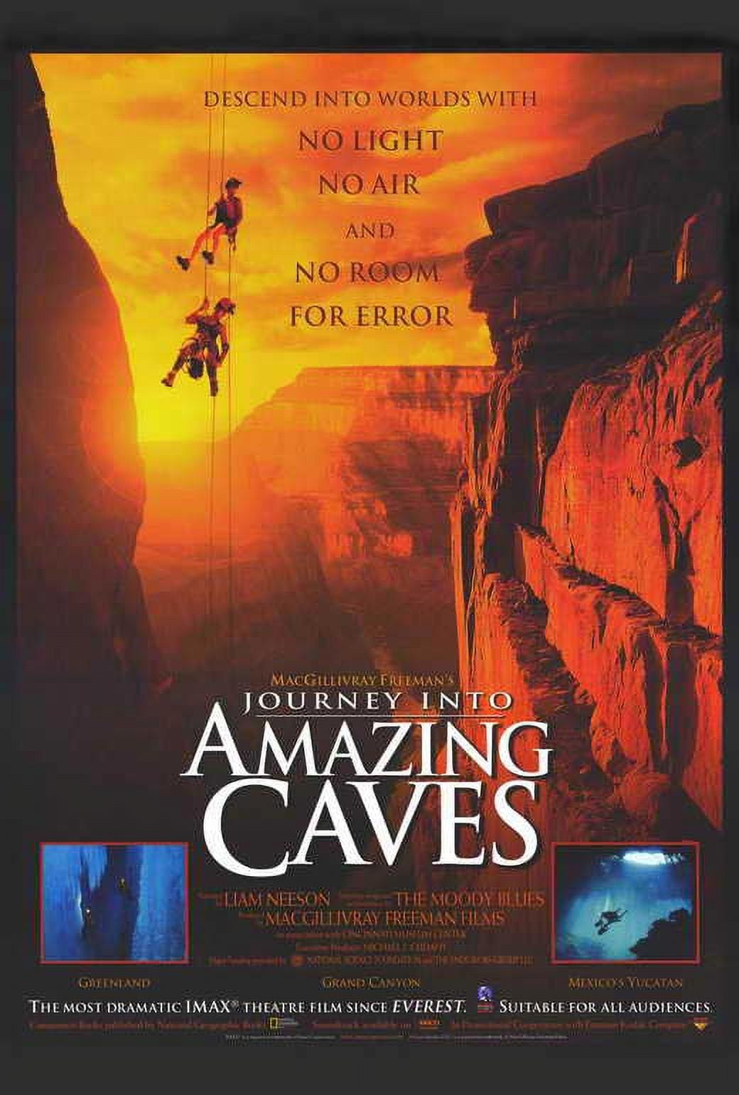 Journey Into Amazing Caves (IMAX) - movie POSTER (Style A) (27" x 40 ...
