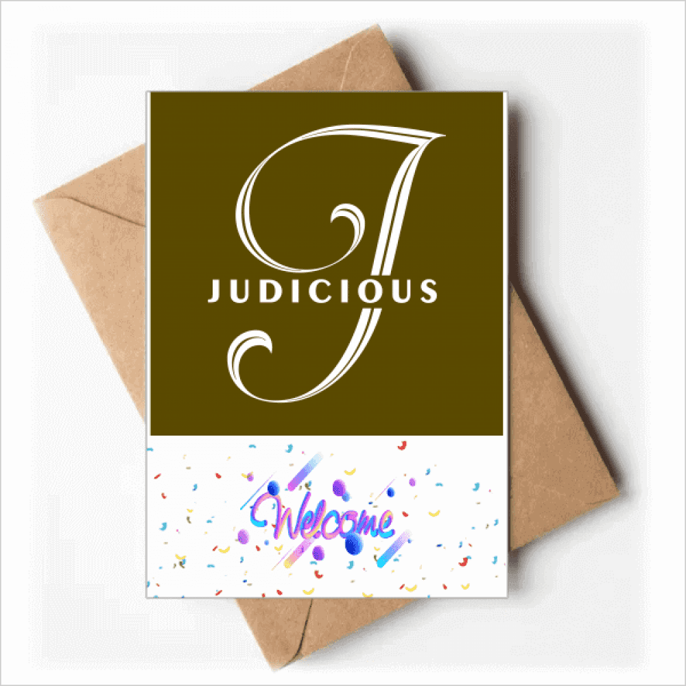 Journey Job Join Letters Art Deco Fashion Welcome Back Greeting Cards ...