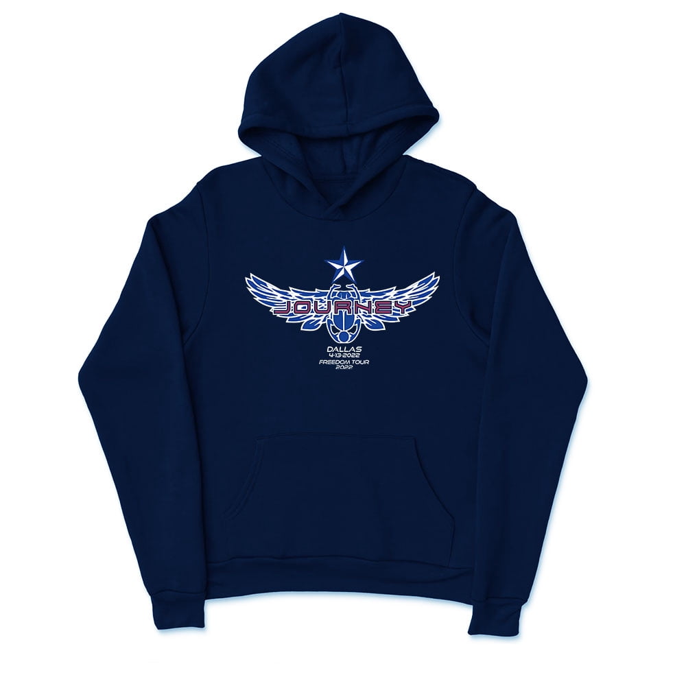 Journey Merch Sweatshirt Freedom Tour 2022 Dallas Long Sleeve Crewneck ...