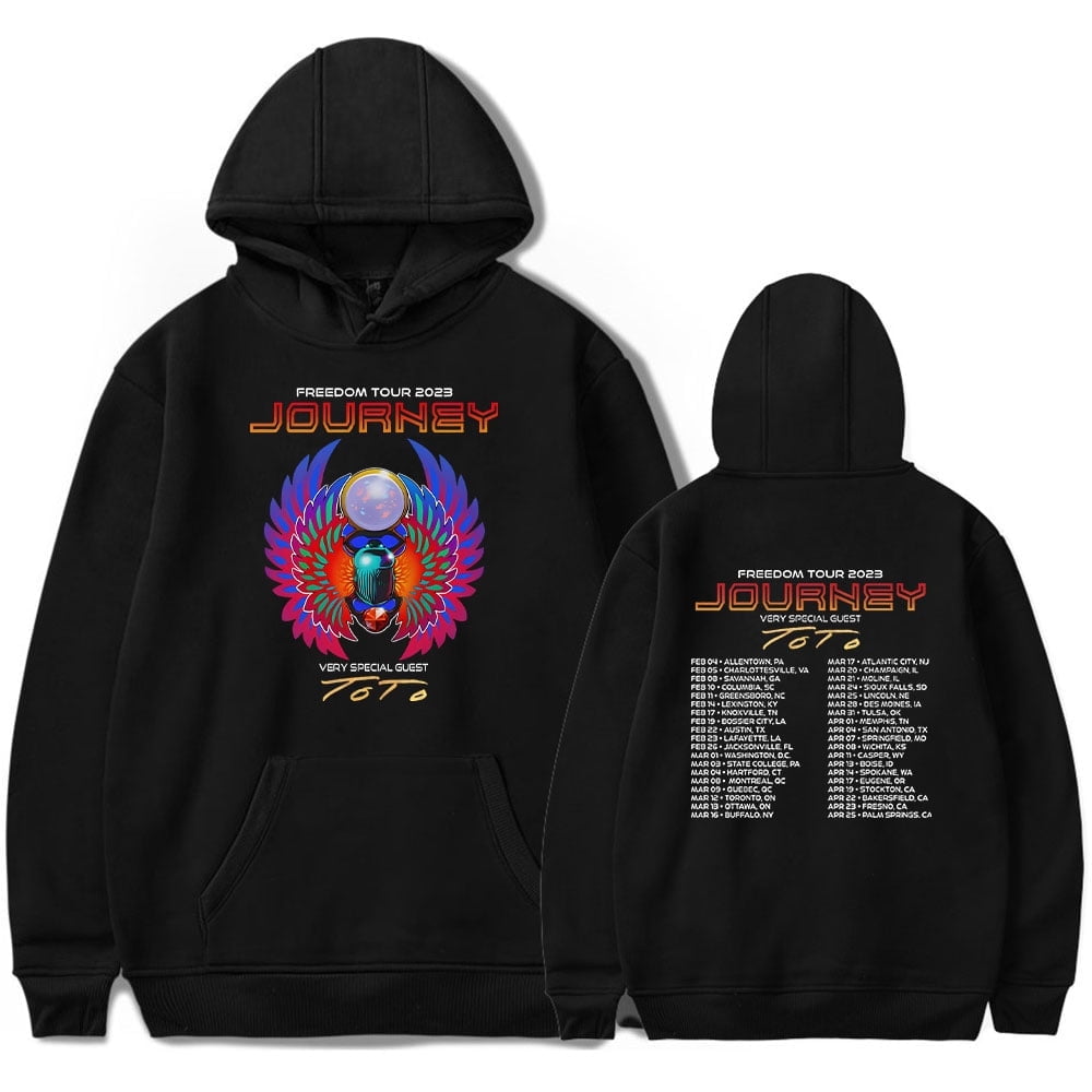 Journey Merch Hoodies Freedom Tour 2023 Hoodie Men Women's Sweatshirt ...