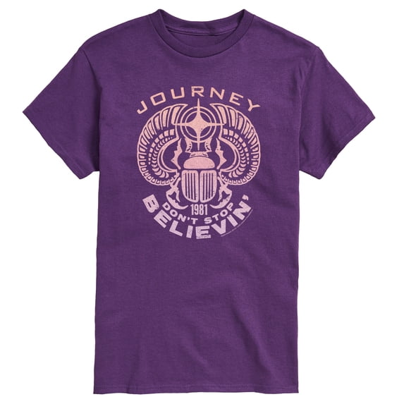 Journey - Scarab Don't Stop Believin' - Men's Short Sleeve Graphic T ...