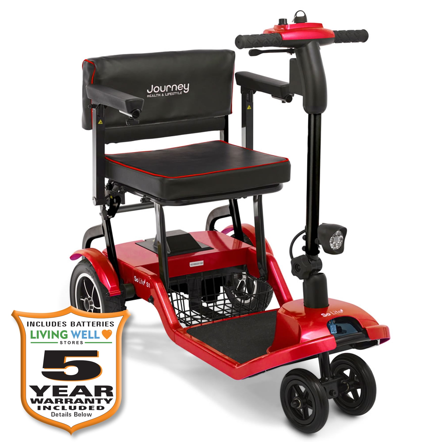 Journey So Lite Folding Mobility Scooter Walmart