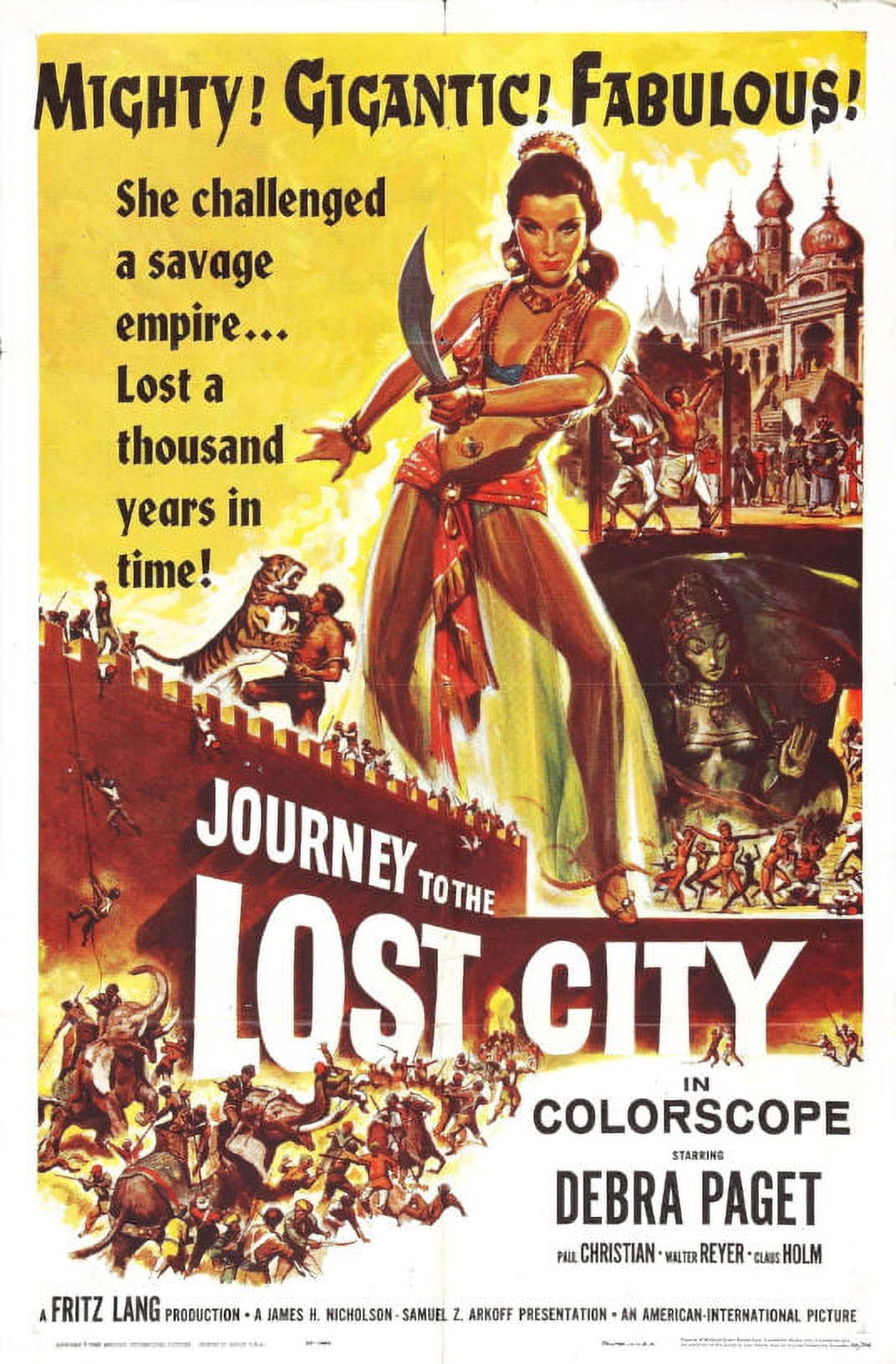 Journey To Lost City Movie Poster 24x36 Art decor Art Poster 24x36 ...