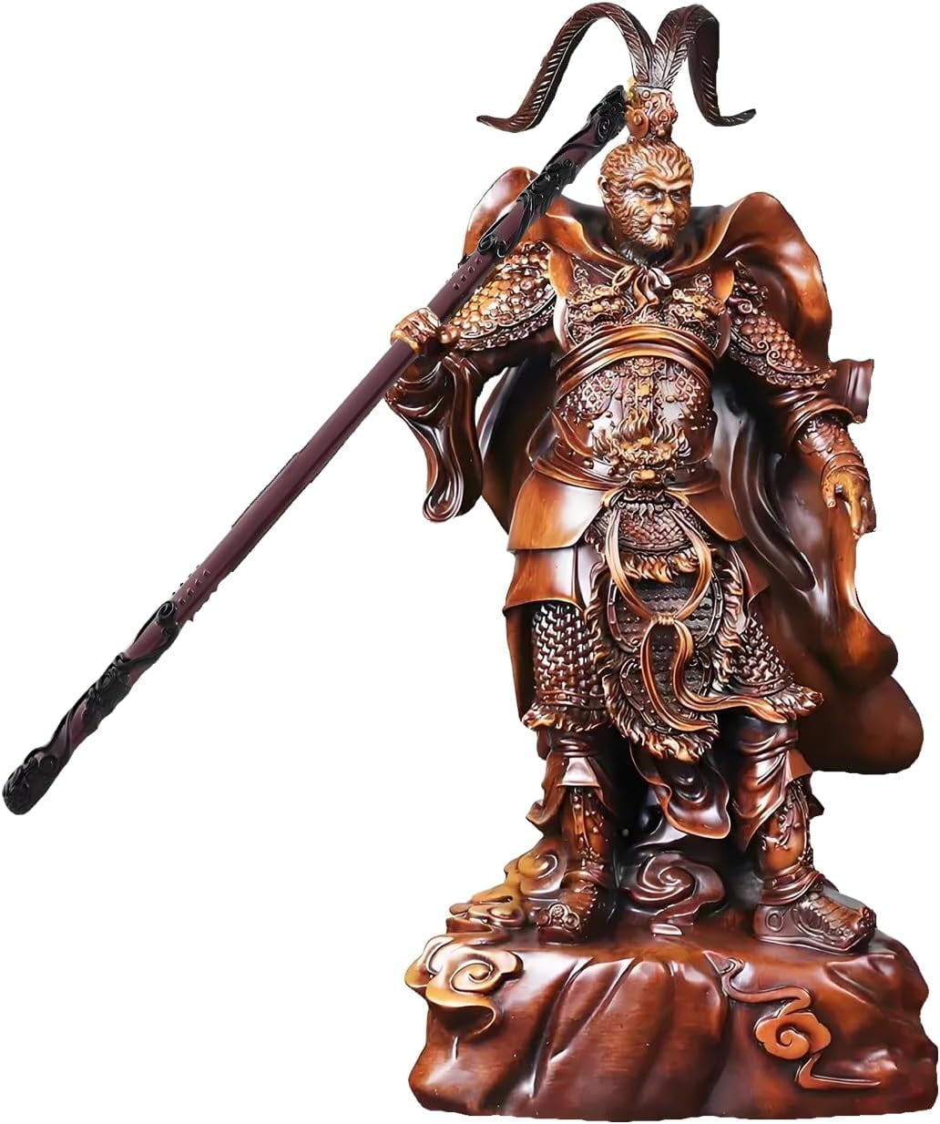 Journey to The West Chinese Myth Wukong Monkey Statue Heroes Sculpture ...
