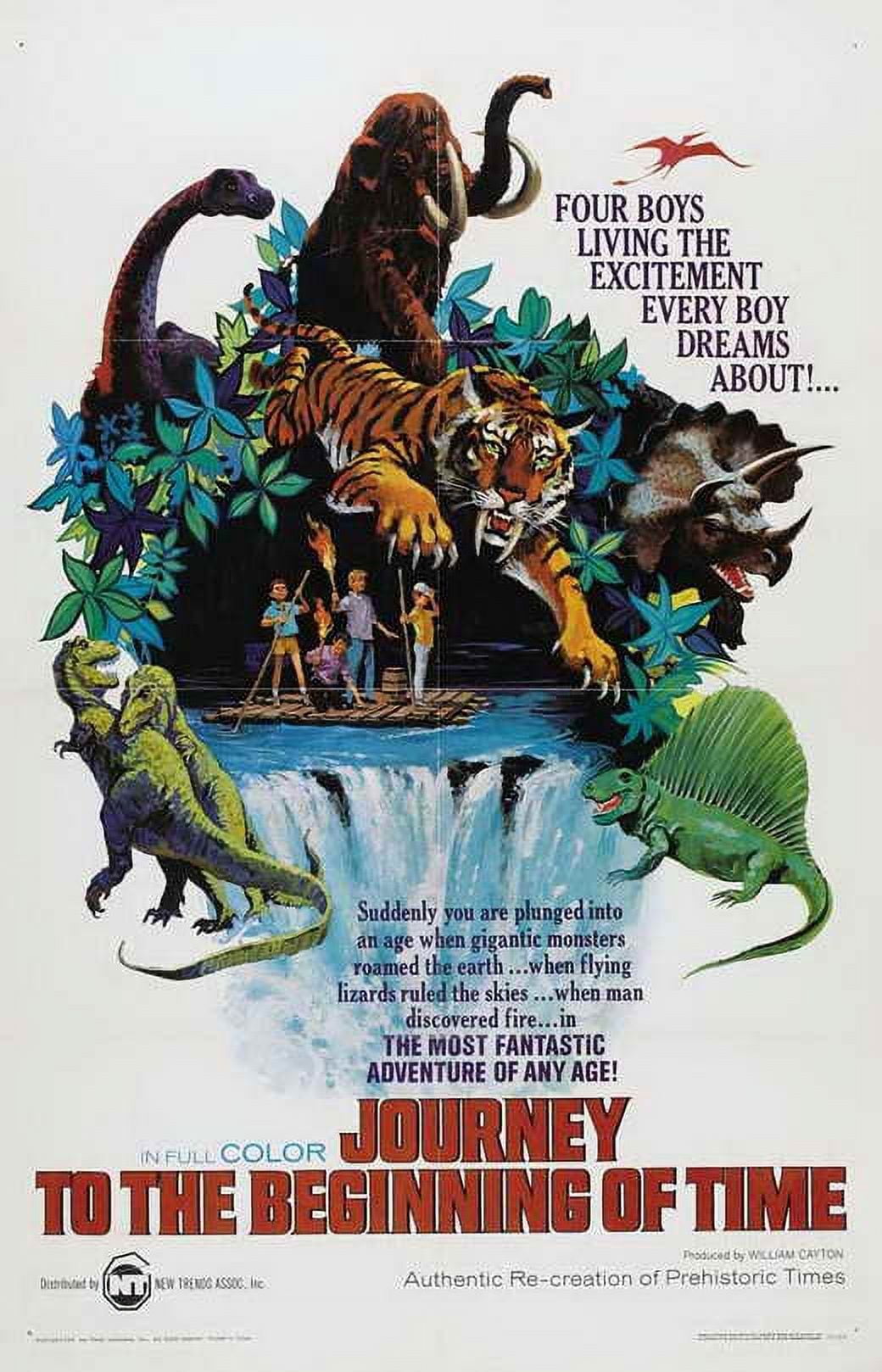 Journey to the Beginning of Time - movie POSTER (Style A) (27" x 40 ...