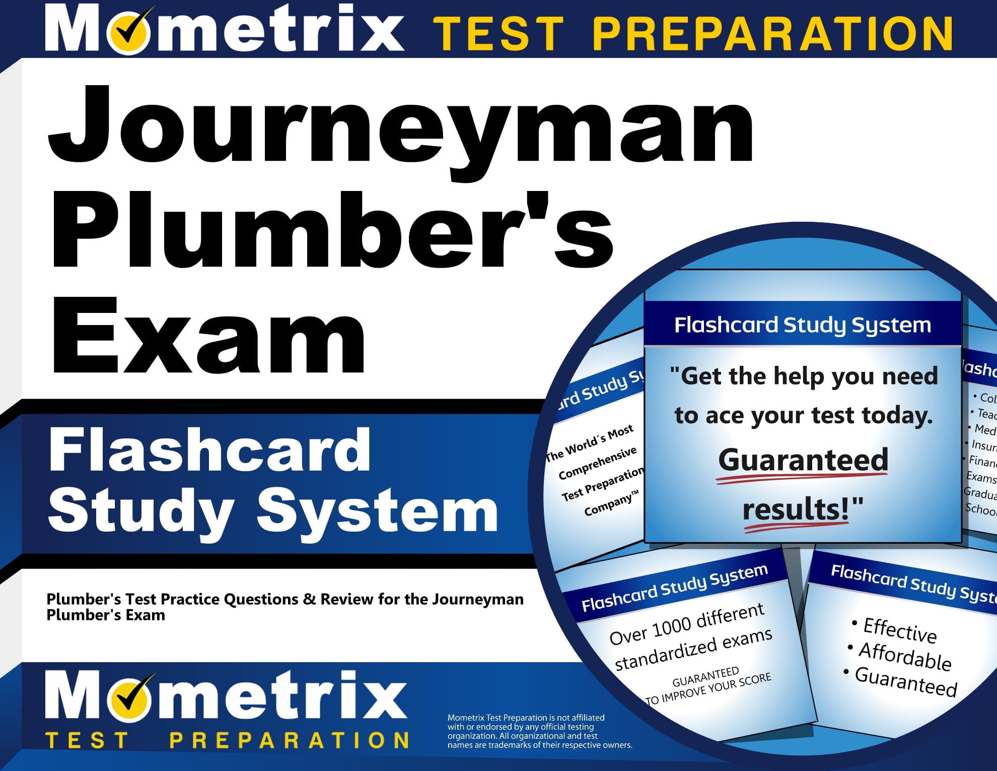 Journeyman Plumber's Exam Flashcard Study System : Plumber's Test ...