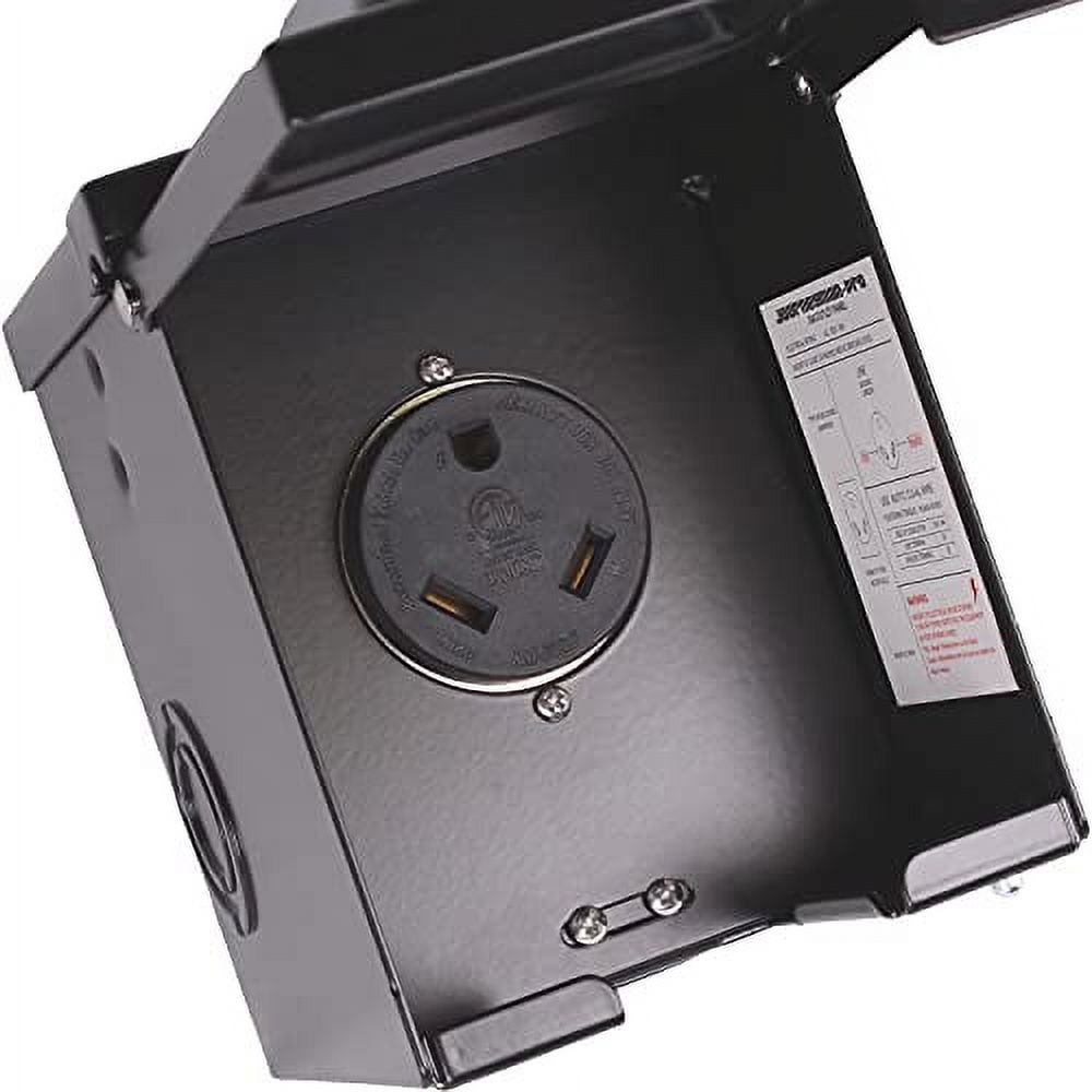 Journeyman-Pro 30/50 Amp 125/250 Volt RV Power Outlet Box, NEMA TT-30R ...