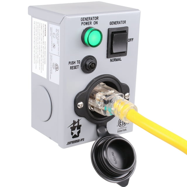 Journeyman-Pro HTS15-MANv1, 15A 110/120/125V 1875W, Gray Single Circuit ...