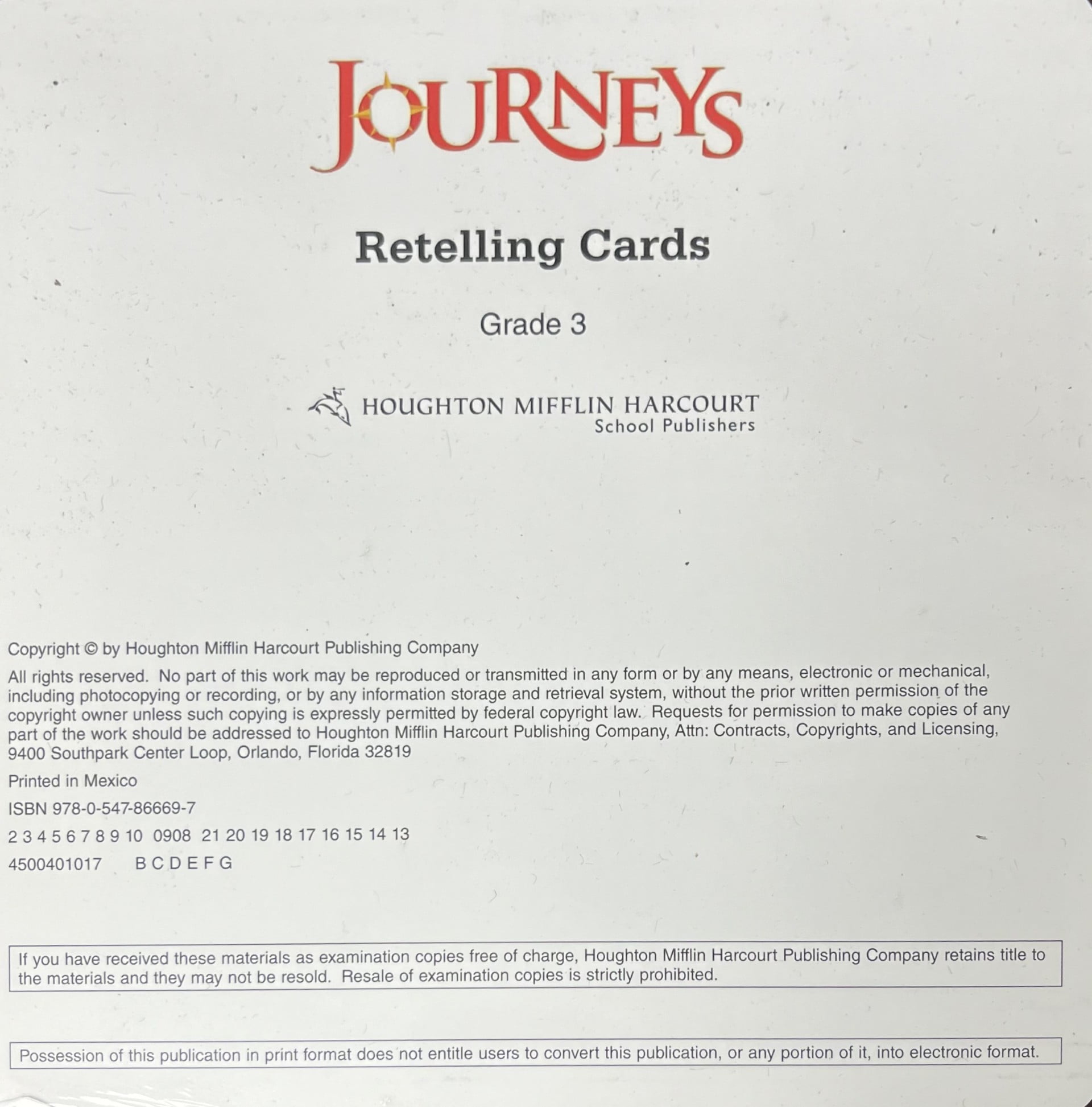 Houghton Mifflin Grade 3 Reading