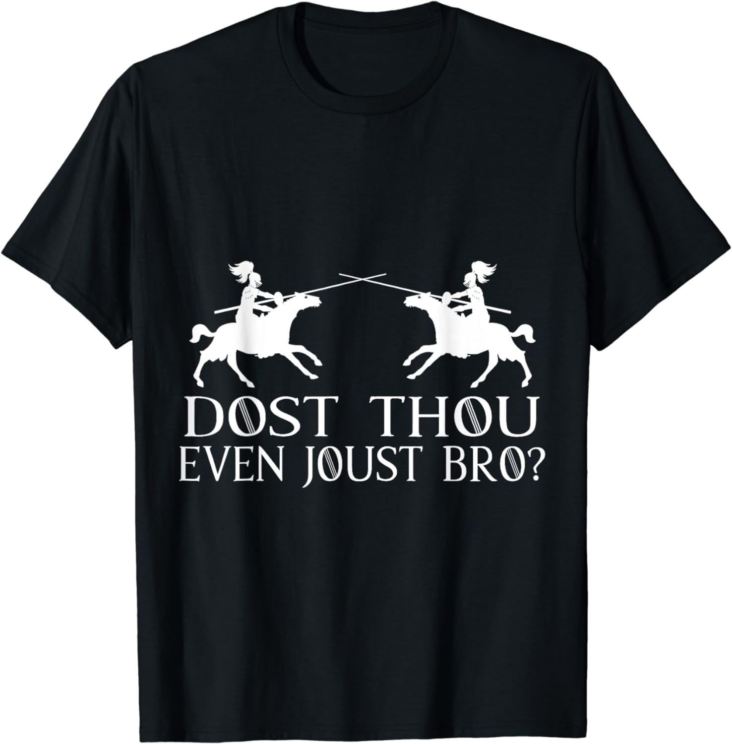 Jousting Knight Renaissance Festival Joust Medieval T-Shirt - Walmart.com
