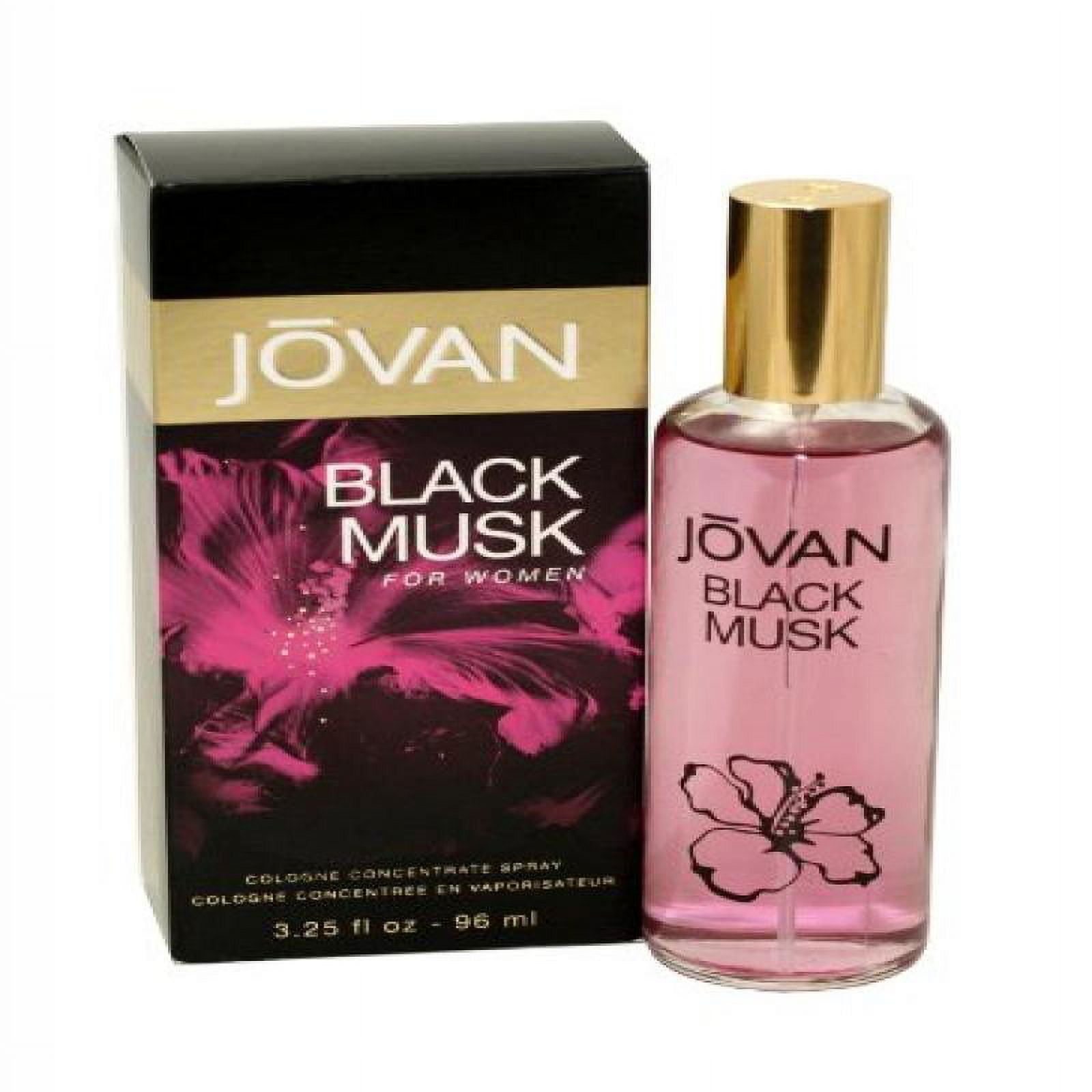 Jovan Black Musk by Coty for Women 3.25 oz Cologne Concentrate Spray ...