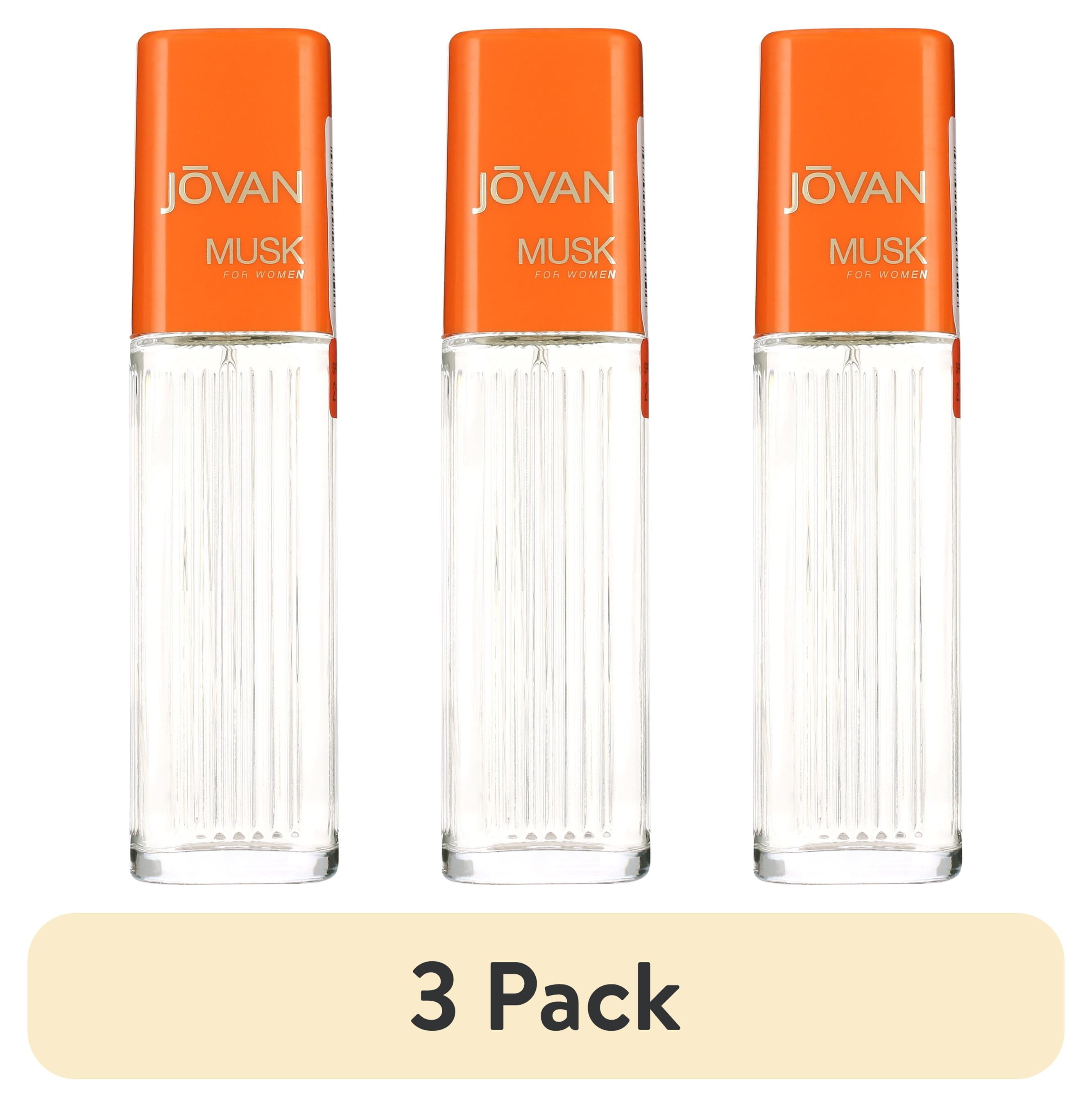 (3 pack) Jovan Musk Cologne Spray for Women, 2 fl oz - Walmart.com