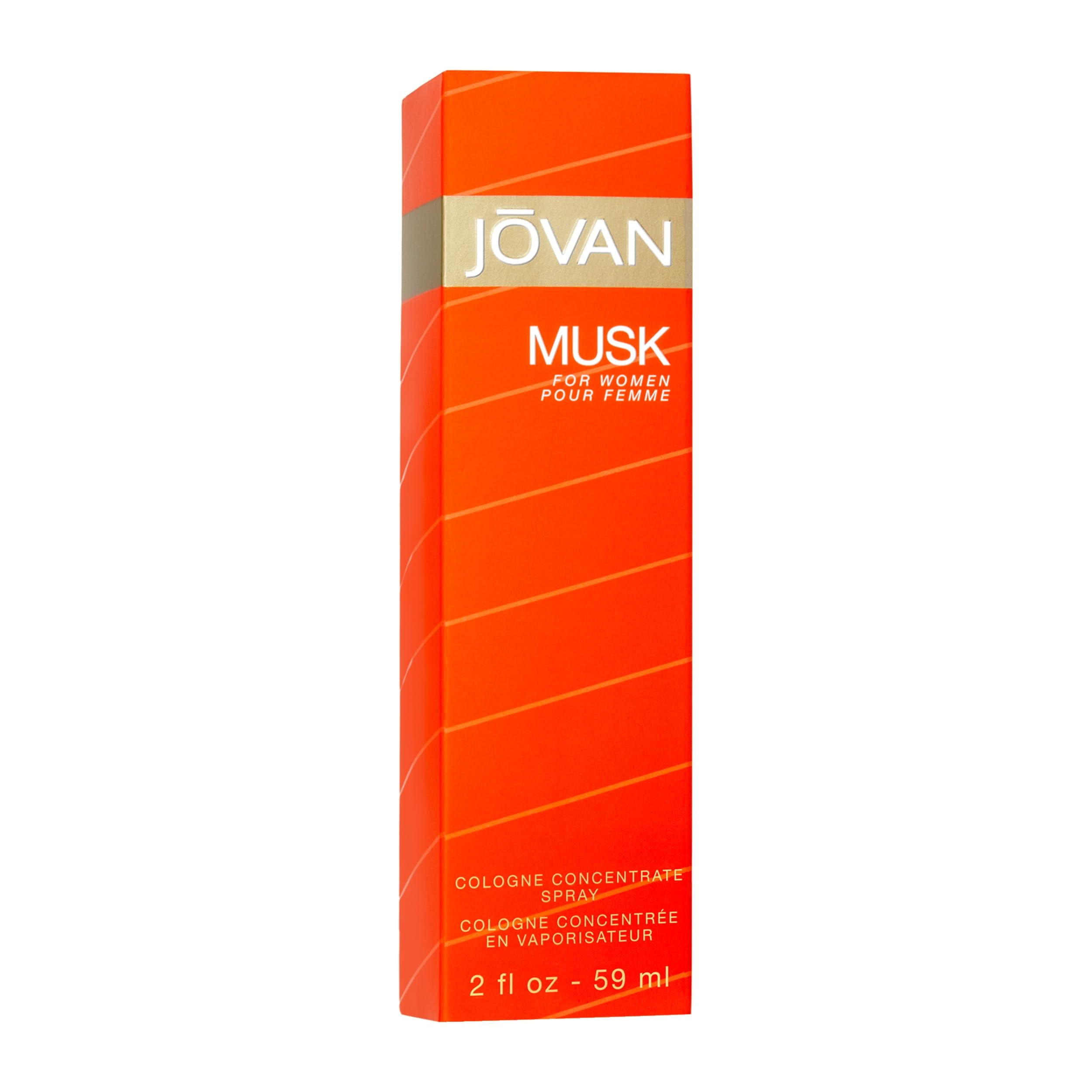 Jovan Musk Eau de Cologne Spray, Sexy Cologne for Women, Vegan Formula ...