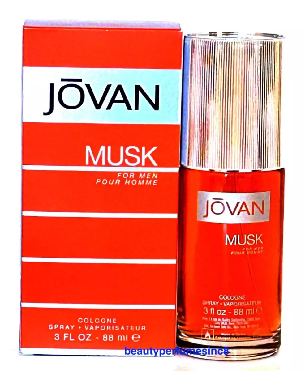 Jovan Musk Perfume For Men 3.0 OZ / 88 ml EDC Spray New - Walmart.com