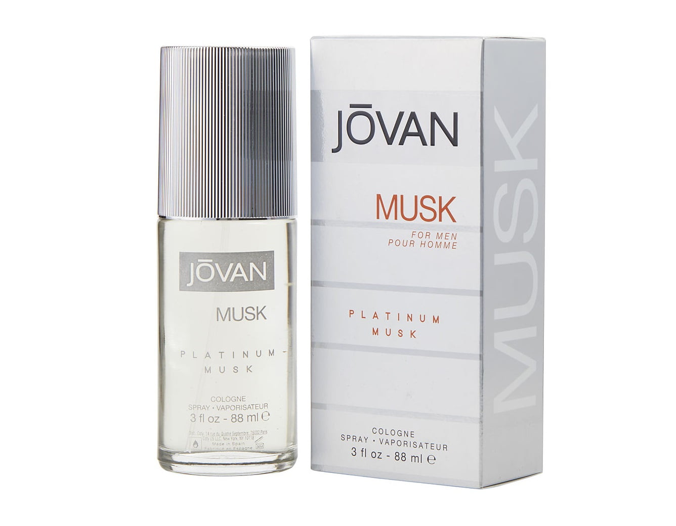Jovan Musk for Men, Platinum Musk, Cologne Spray, 3 oz - Walmart.com
