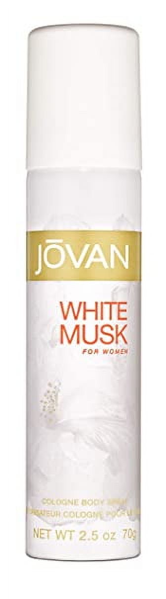 Jovan White Musk for Women, Body Spray, 2.5 fl. oz., Women's Fragrance ...