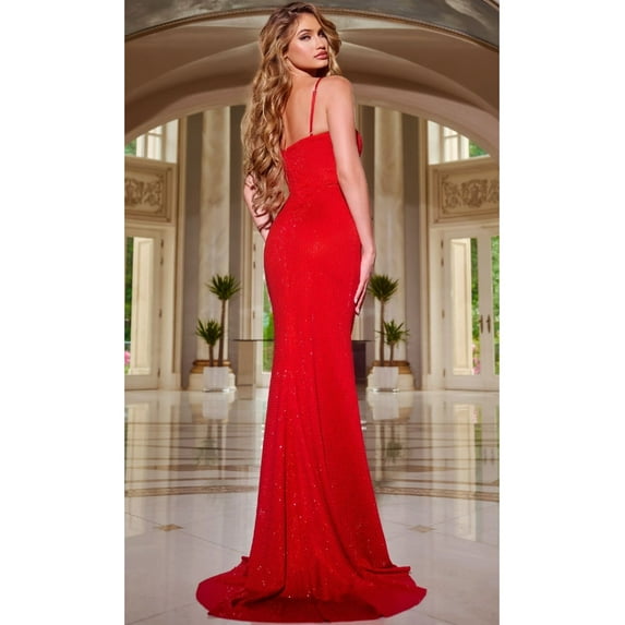 Jovani Long Prom 2026 Dress 37092 Red Size 4 - Walmart.com