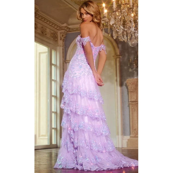 Jovani Long Prom 2026 Dress: 40397 Fuchsia Pink Size 2 - Walmart.com