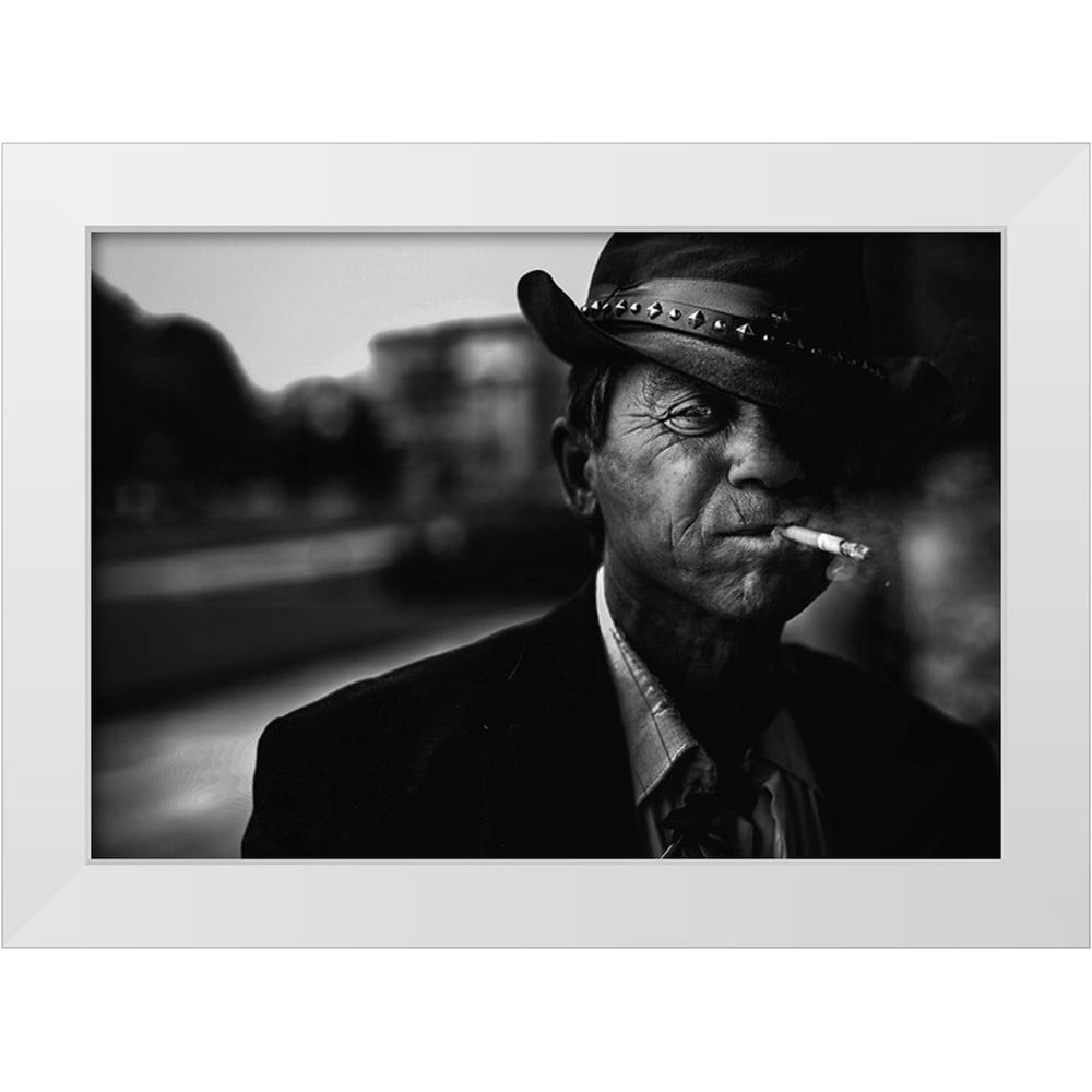 Jovanovic, Koki 18x14 White Modern Wood Framed Museum Art Print Titled ...