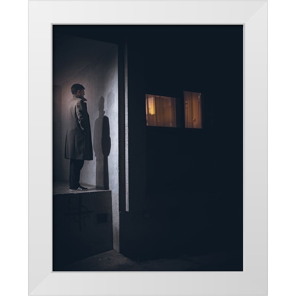 Jovanovic, Koki 19x24 White Modern Wood Framed Museum Art Print Titled - Untitled - Walmart.com