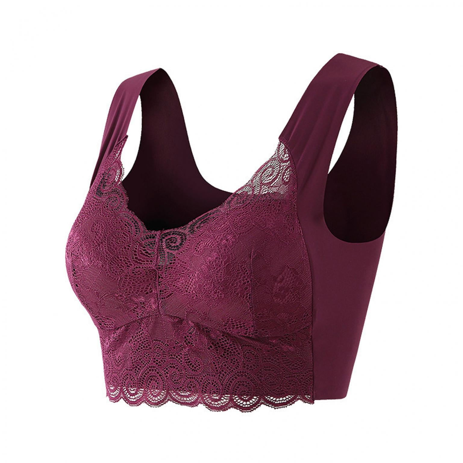 Jovati Deals of the Day!Women Bras Plus Size Push Up Lace Beauty Back ...